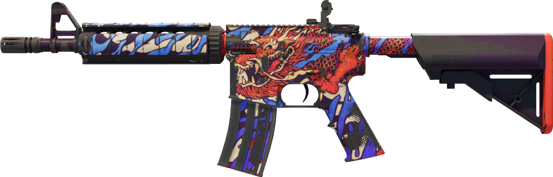 M4A4 (StatTrak™) | 龍王 (Rei Dragão) - CS2 - BLEIK Store