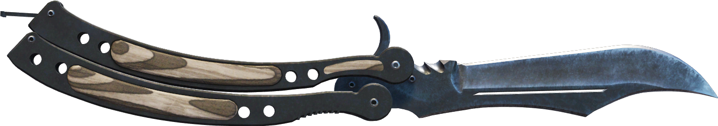 Butterfly Knife | Black Laminate - CS2 - BLEIK Store