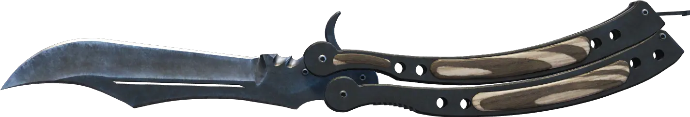 Butterfly Knife | Black Laminate - CS2 - BLEIK Store