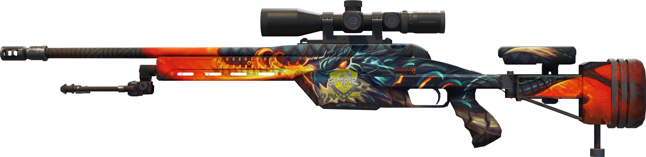 SSG 08 (StatTrak™) | Fogo Dracônico - CS2 - BLEIK Store